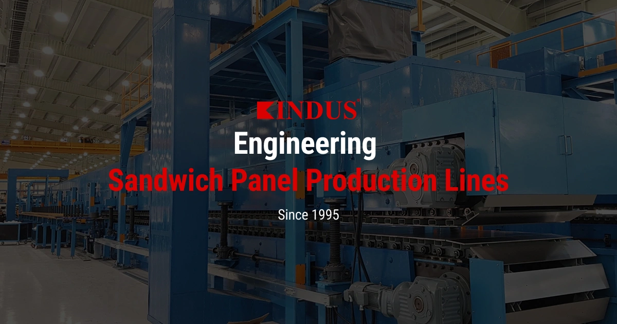 Discontinuous PU/PIR Sandwich Panel Line - Sandwich Panel Production ...